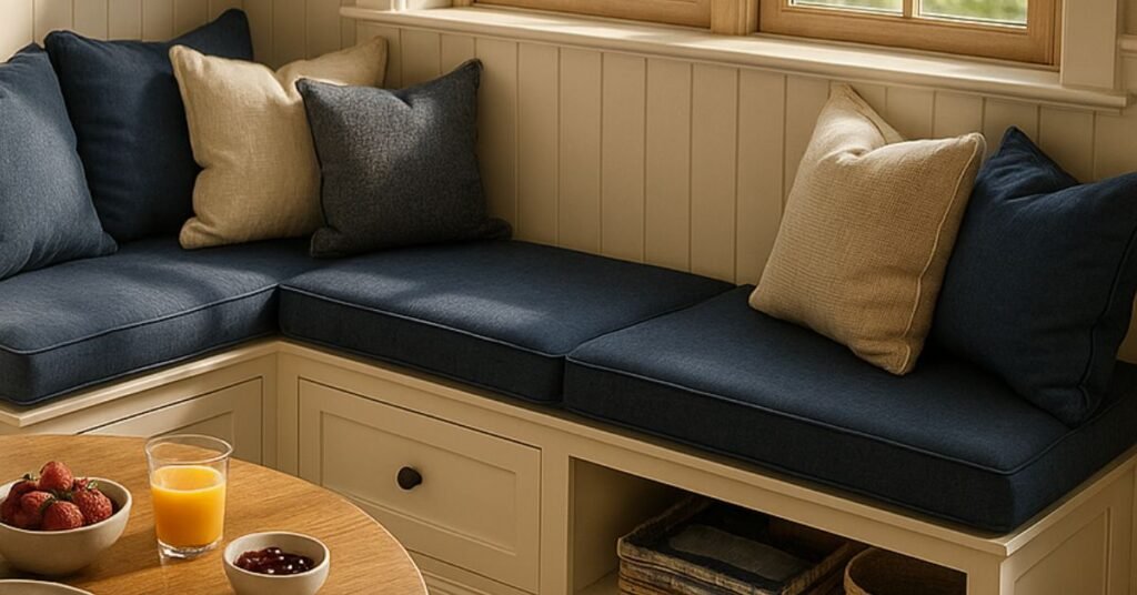 7 Easy Steps on How to Build a Kitchen Nook Bench Seating with Storage ...